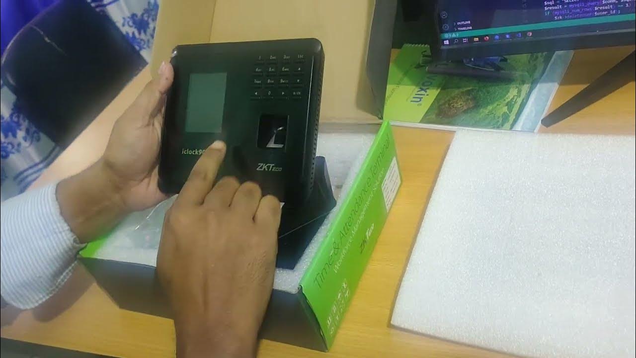 How To Install Access Control System | ZKteco Iclock 9000-G - YouTube