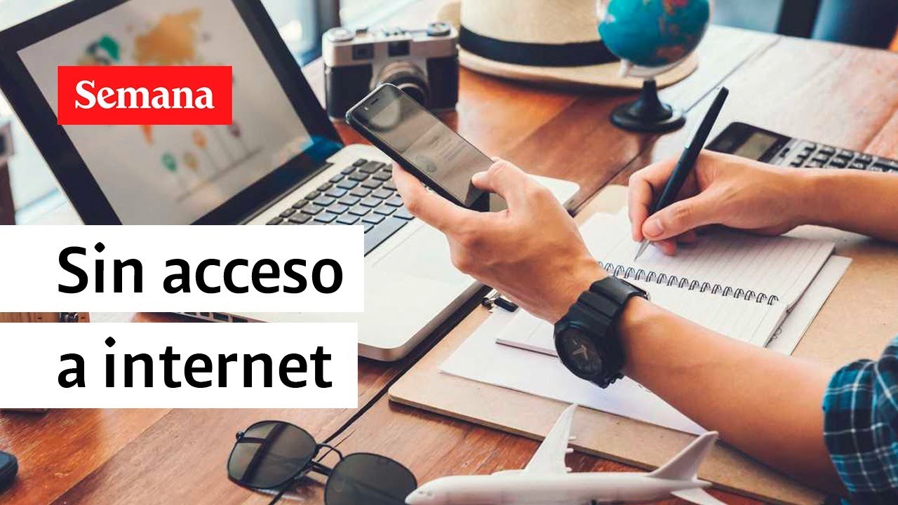 Más del 70% de colombianos no tienen acceso a internet - YouTube