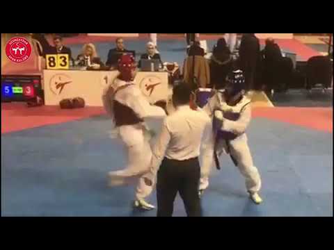 Mavi Köşe İlker Dere Kırmızı Köşe Berat Demircioğlu Büyükler 87 kg 3.tur