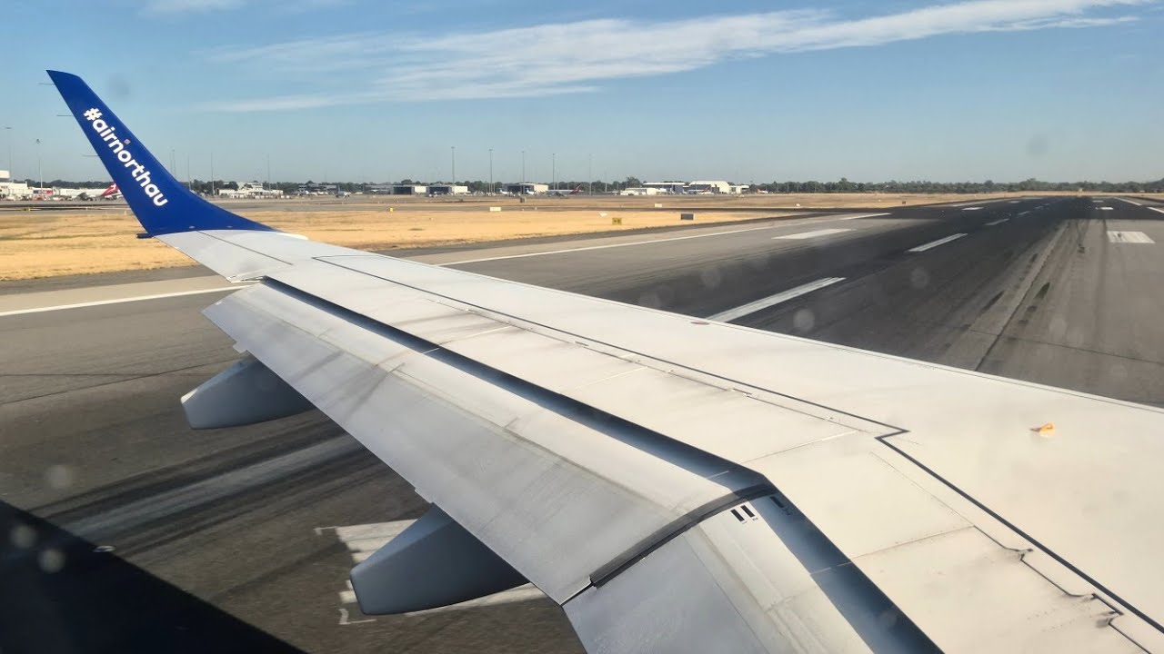 Takeoff From Perth Airport | e190 - YouTube