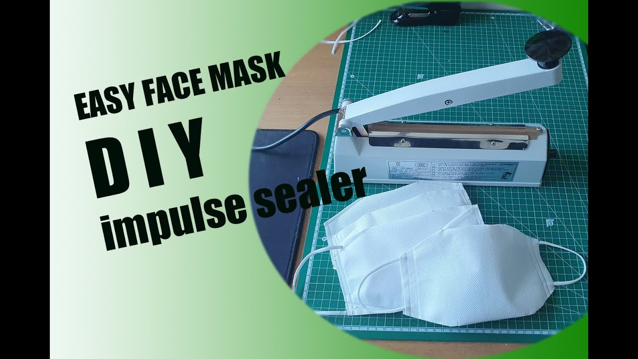 Corona Viruse Pandemic/DIY FACE MASK/3D mask/impulse sealer/마스크만들기 ...