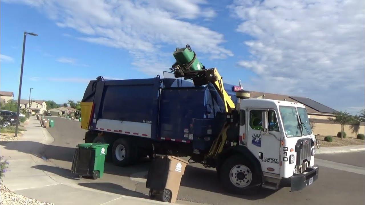 Waste Connections' EX-Right Away Disposal Diesel Peterbilt 520 Python ...