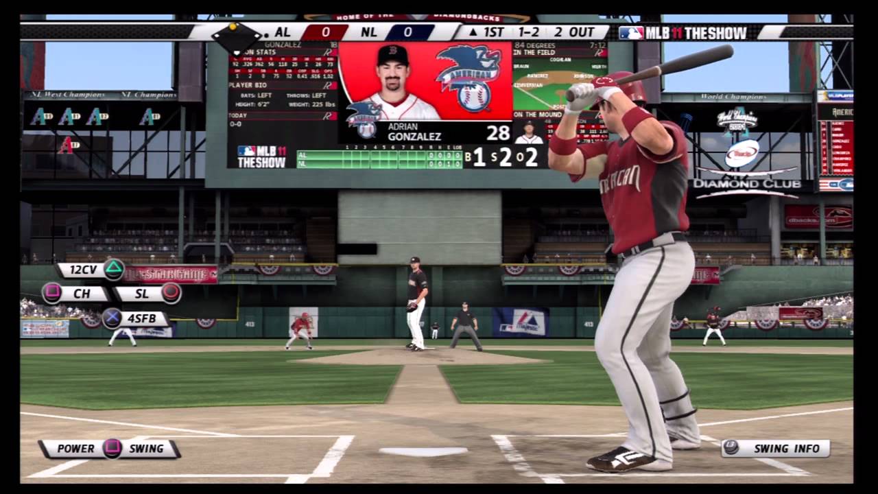 (PS3) MLB 11 The Show - Franchise 2011 All-Star Game [1st Inning] - YouTube