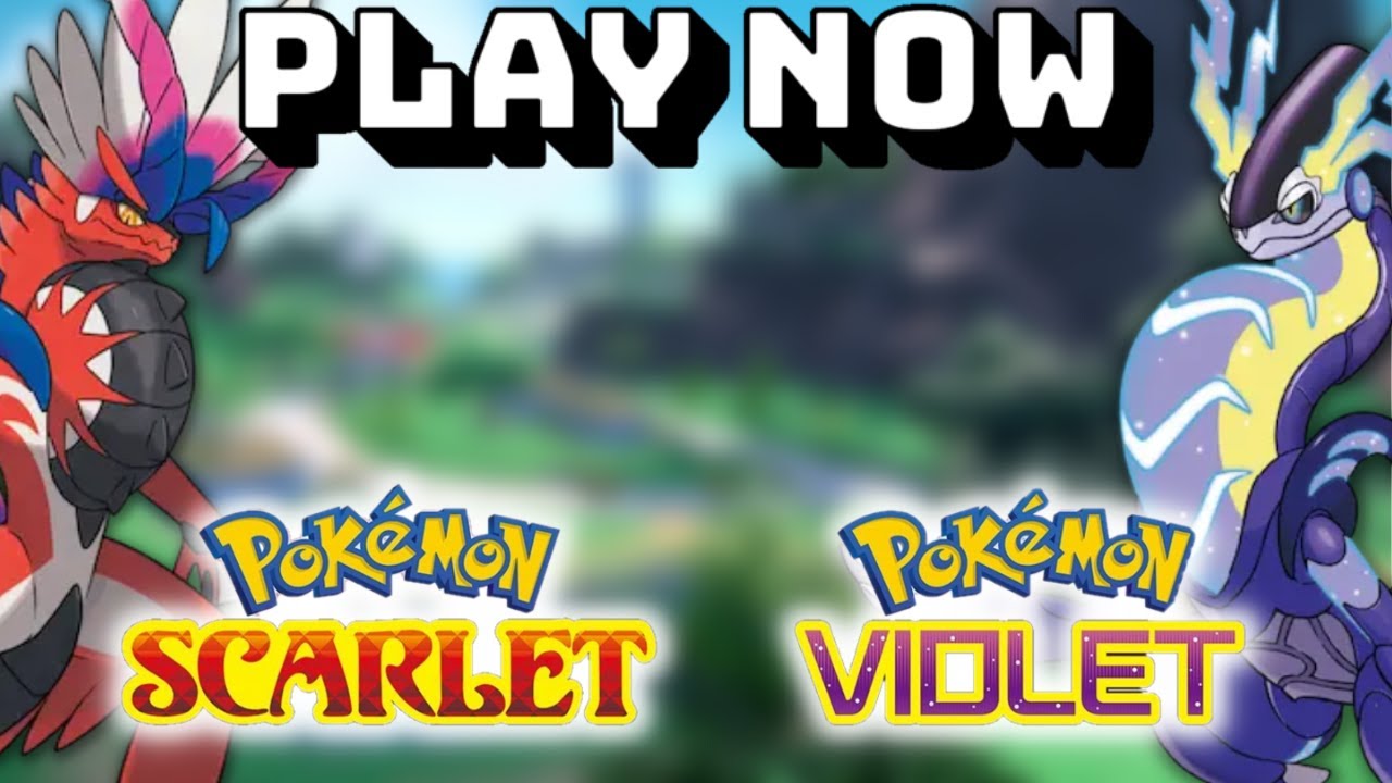PLAY EARLY - Pokemon Scarlet & Pokemon Violet play now - YouTube