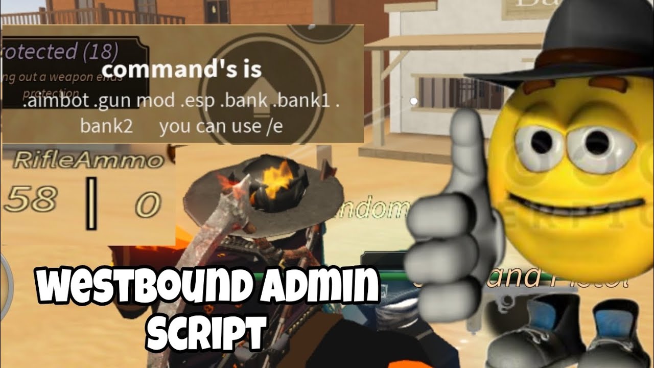 Roblox Westbound Admin Script Hack |Aimbot & Inf Ammo & More | Mobile ...