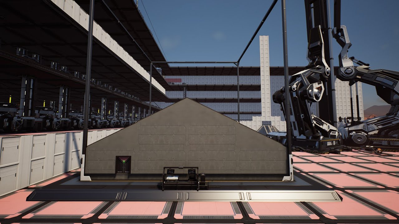 Satisfactory: blueprint machine - YouTube