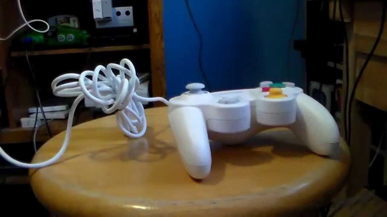 White Gamecube controller unboxing - YouTube