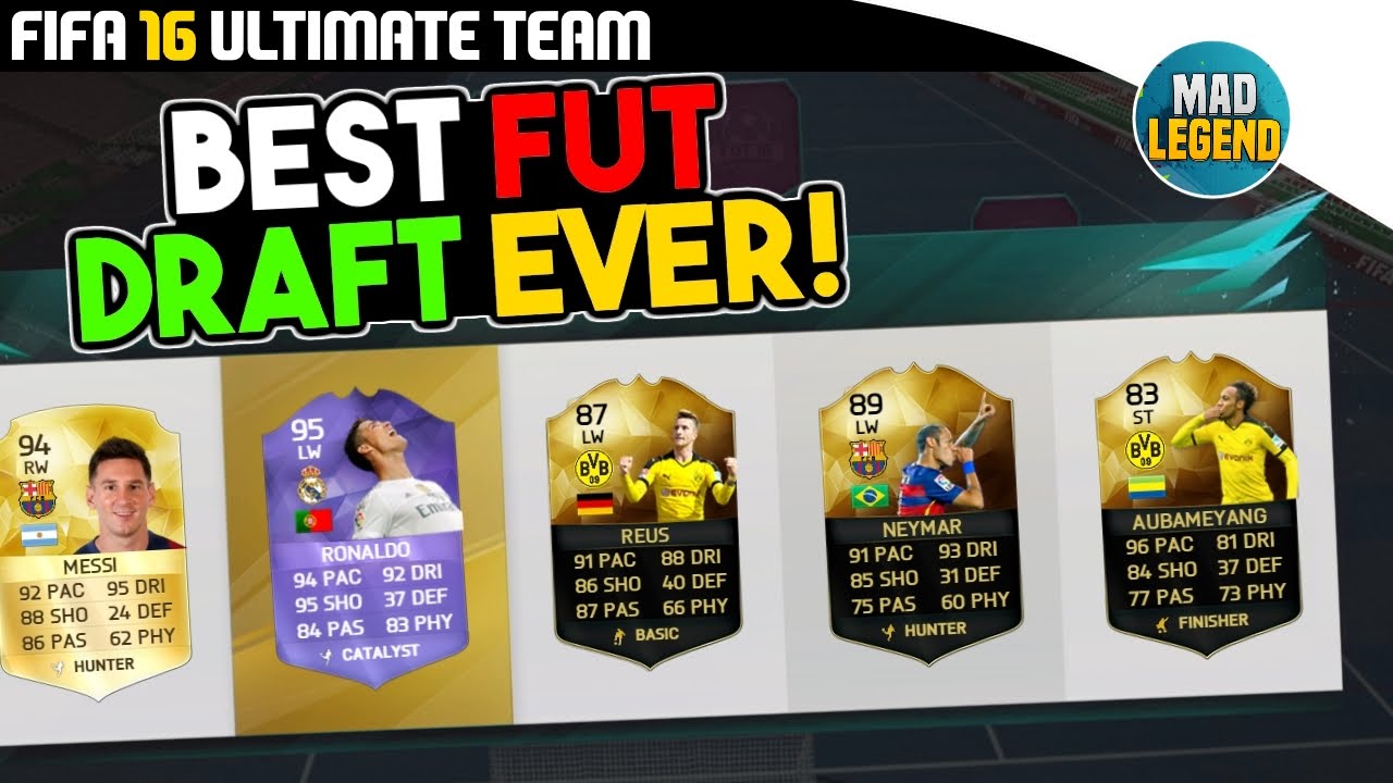 BEST FUT DRAFT EVER?? - FIFA 16 ULTIMATE TEAM - YouTube