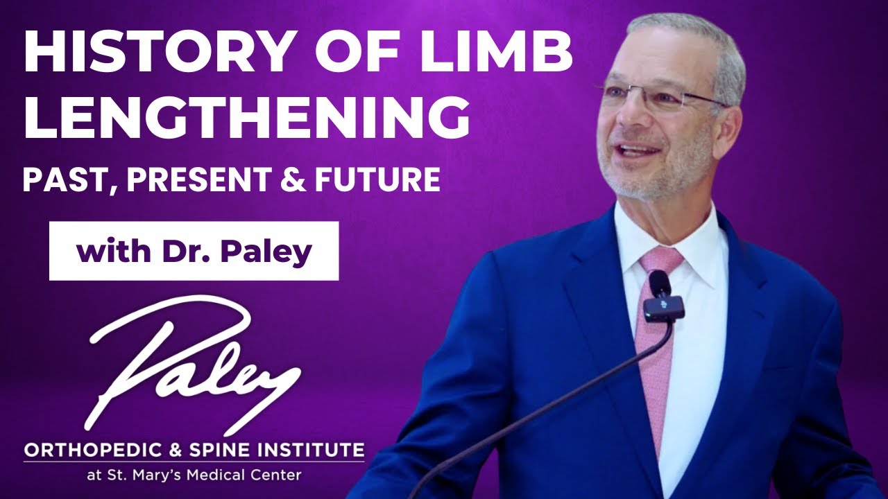 Interview with Dr. Paley on History of Limb Lengthening - YouTube