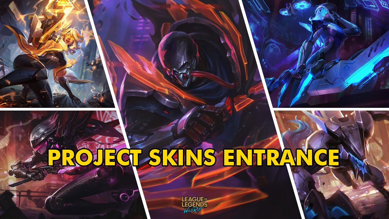 PROJECT SKINS SET ENTRANCE 2024 | WILD RIFT - YouTube