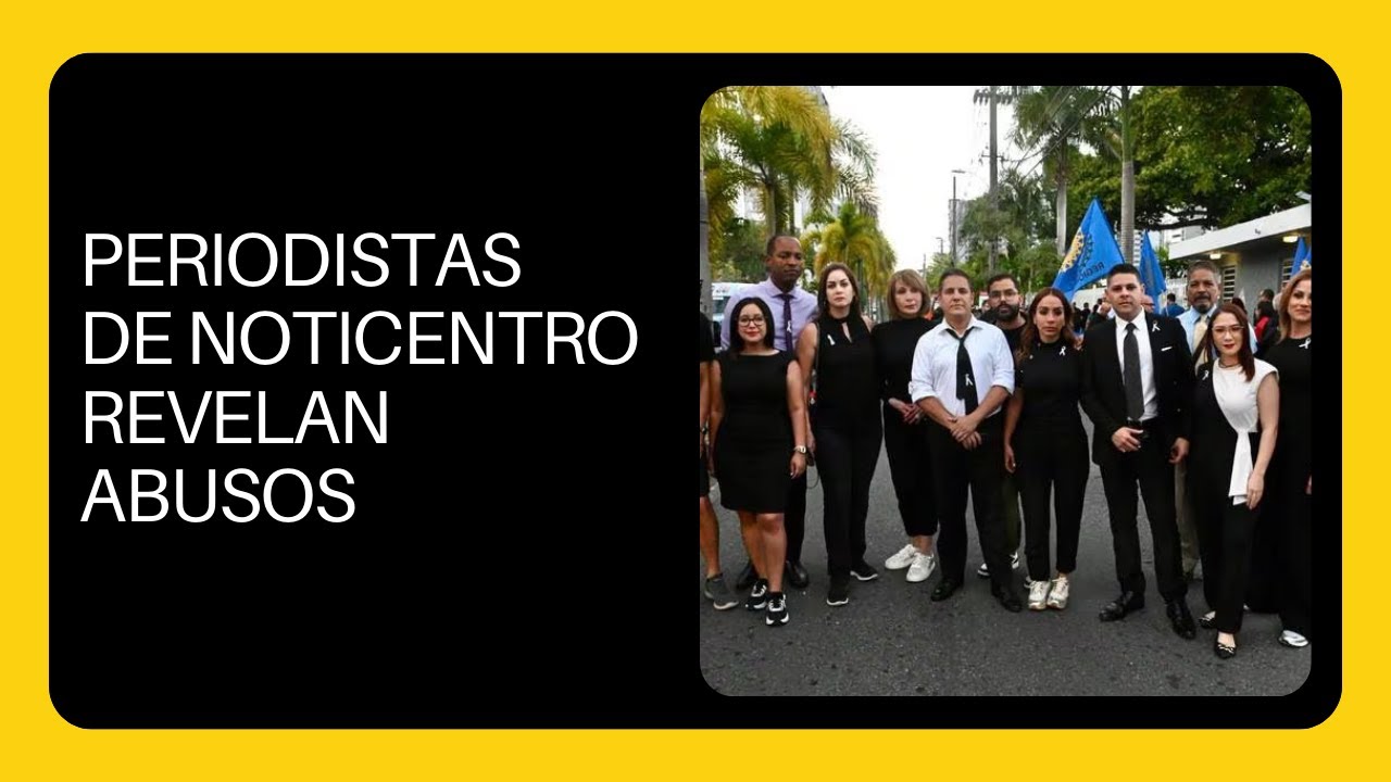 Periodistas de Noticentro: Revelan los Abusos de la Gerencia de WAPA TV ...