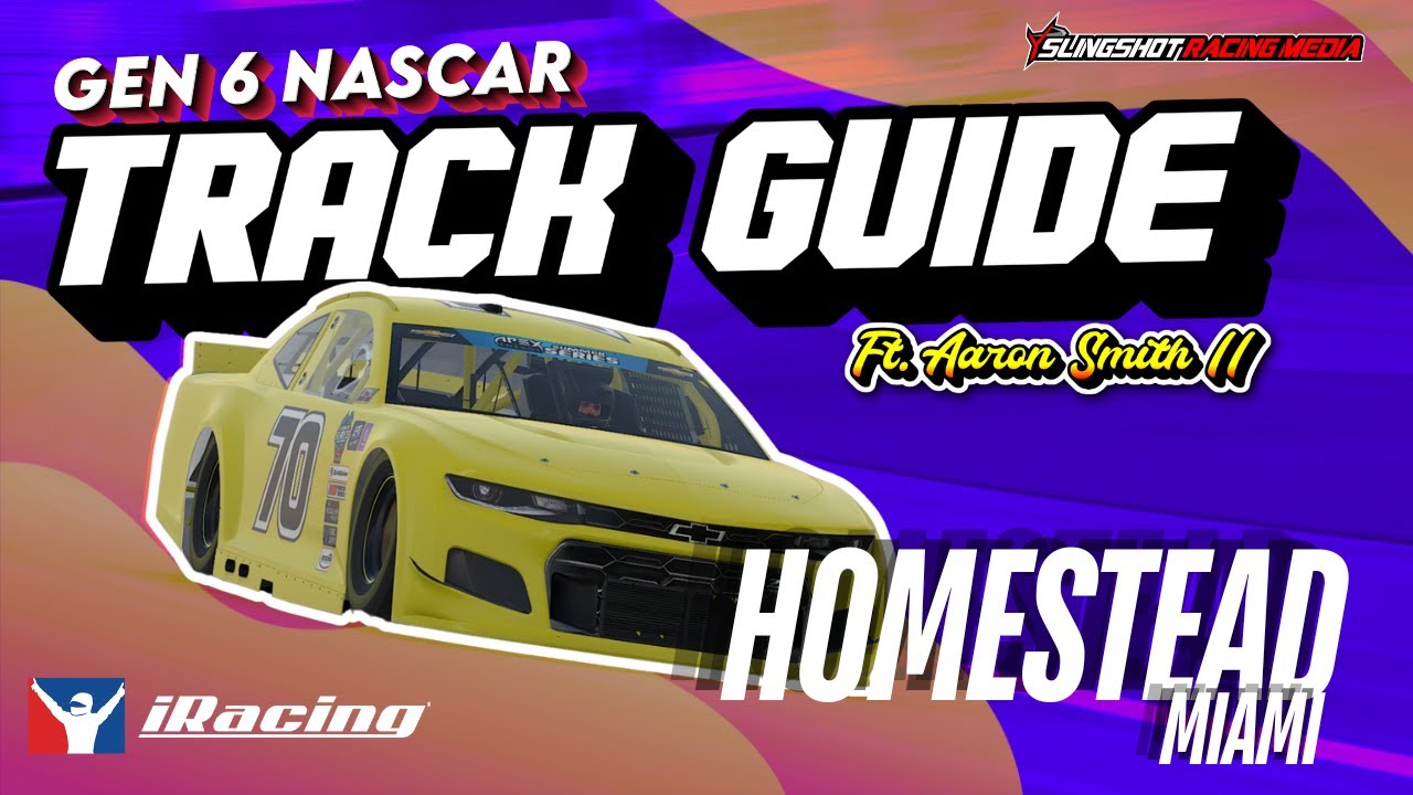 Get FASTER ON iRacing OVALS! | iRacing Track Guide | Homestead Miami ...
