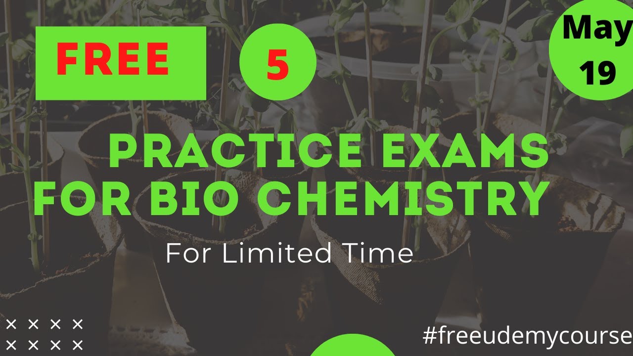 Udemy Free Bio Chemistry Practice Exams | Paid Exams Are Now FREE - YouTube