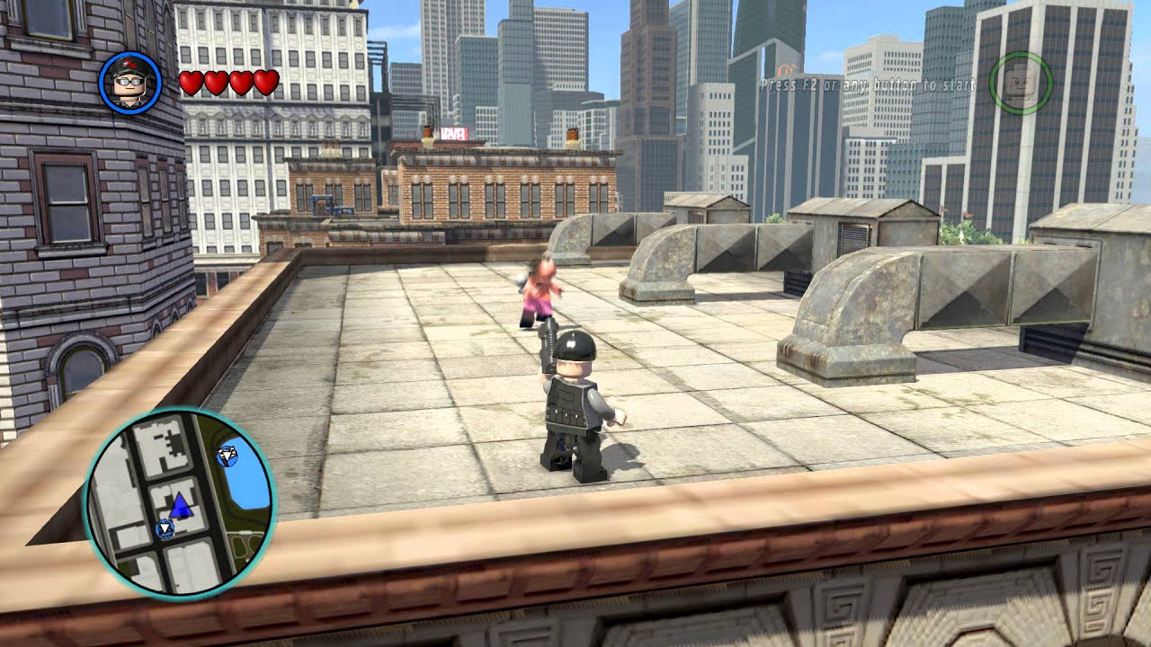 LEGO MARVEL Super Heroes - Absorbing Man Kills Roxxon Guard (1080p ...