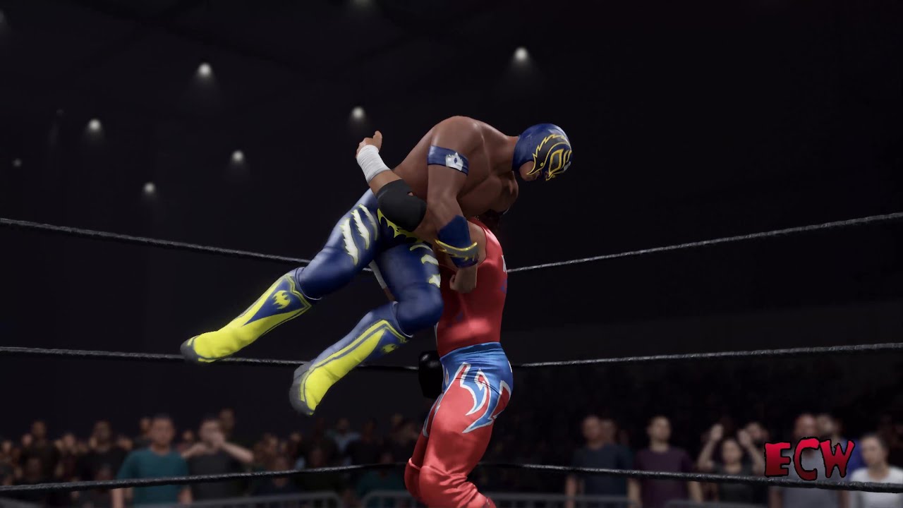 Rey Mysterio Jr vs Super Crazy | ECW Hardcore TV 2K23 | January 2024 ...