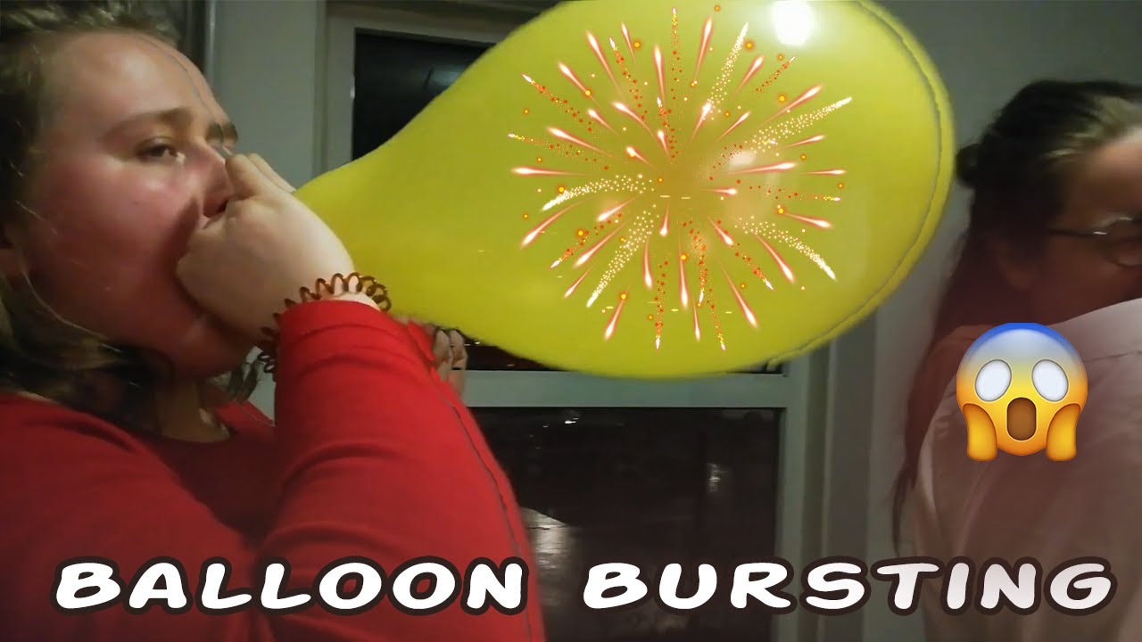 Balloon Bursting #bursting #challenge #balloons - YouTube