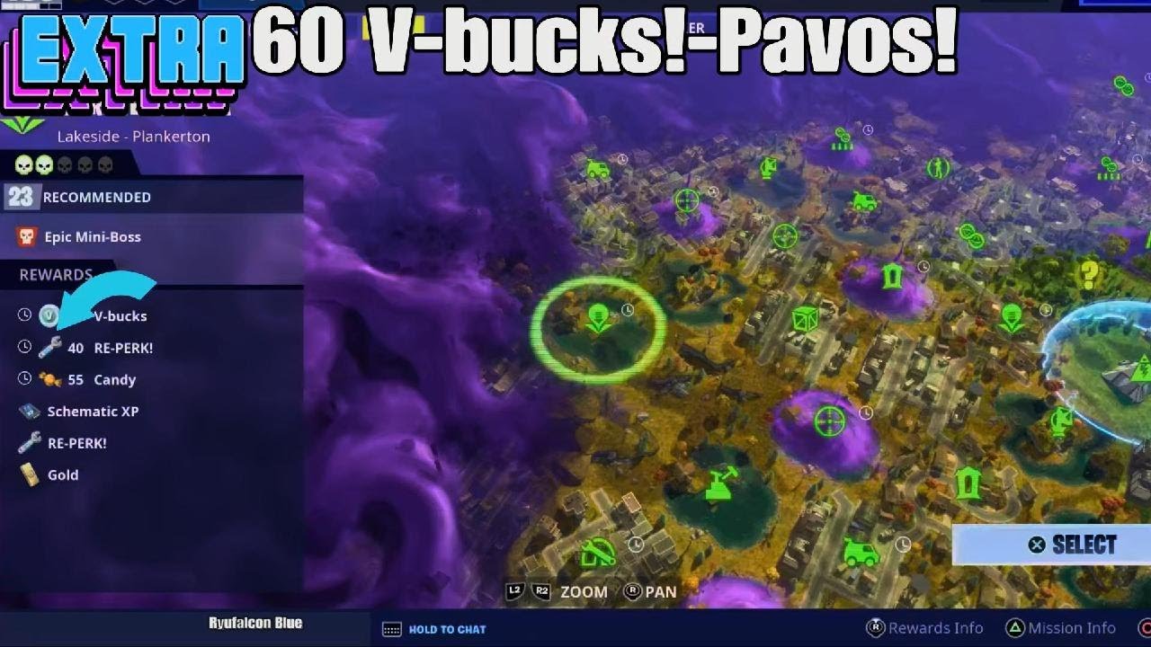 FORTNITE SAVE THE WORLD Today 2 V-BUCKS MISSIONS 💰 SALVAR EL MUNDO 2 ...