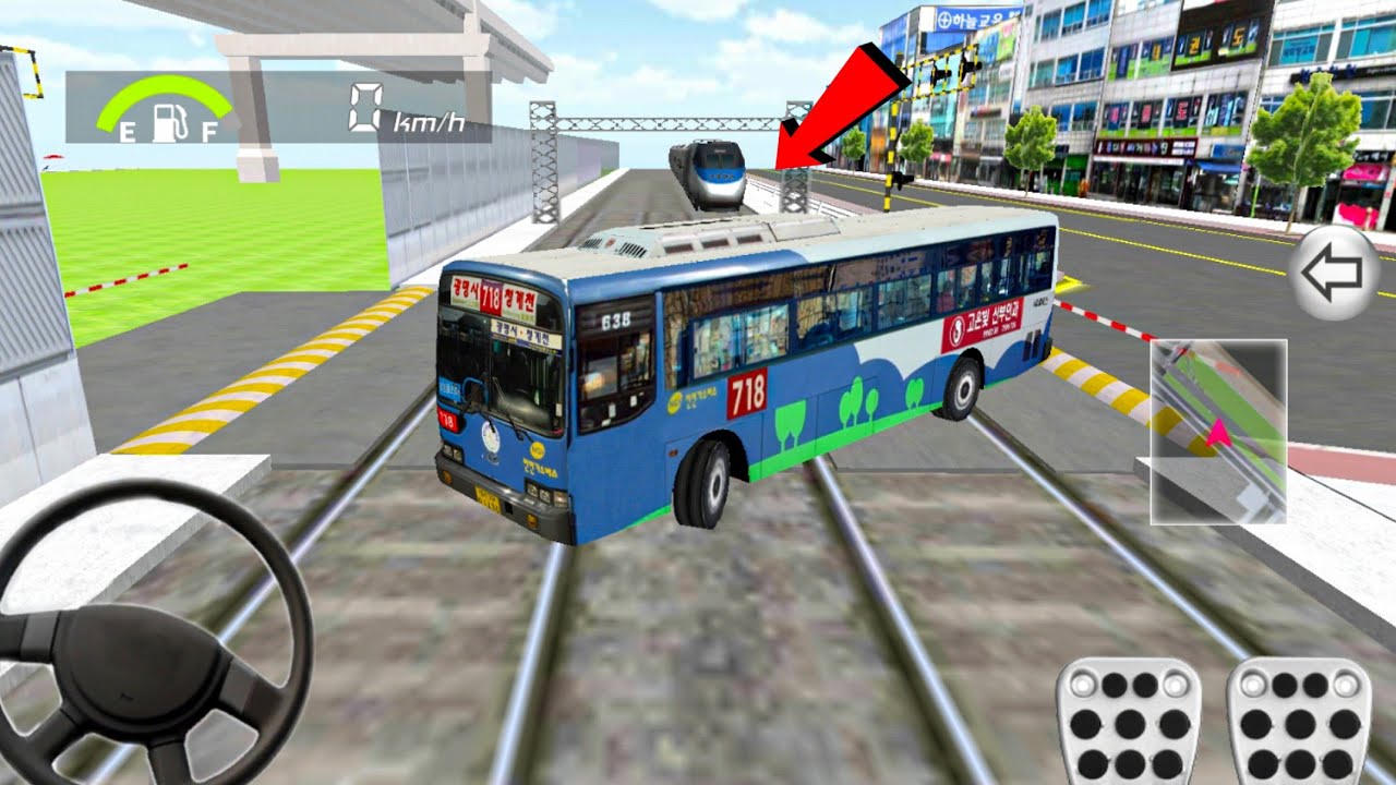 3d Driving Class : Passenger Bus Vs Bullet Train - Android Gameplay ...