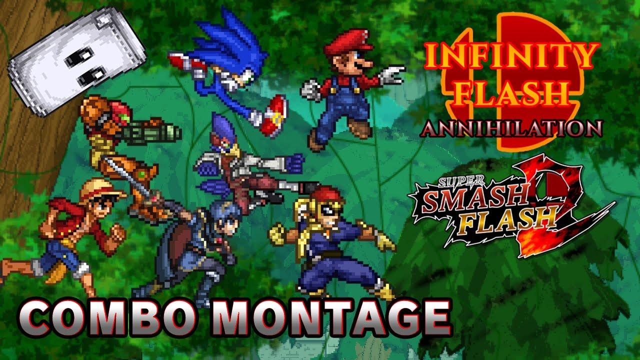 Infinity Flash: Annihilation | Super Smash Flash 2 Combo Montage - YouTube
