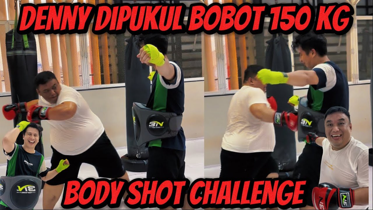 Dipukul berat Badan 150 Kg | Body Shot Challenge - YouTube