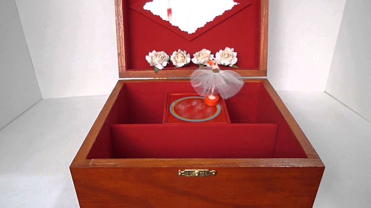 Personalized Music Box with Ballerina . Swan Lake Music Box - YouTube