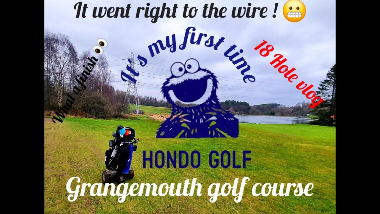Grangemouth golf course full 18 hole round - YouTube