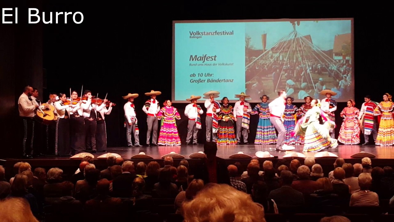Ballet folclórico Missael y Mariachi Mixteco - El burro - YouTube