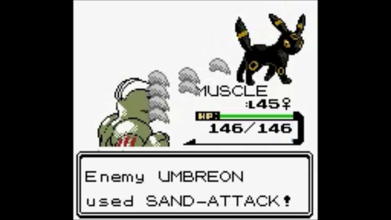 Umbreon Used Sand Attack - YouTube