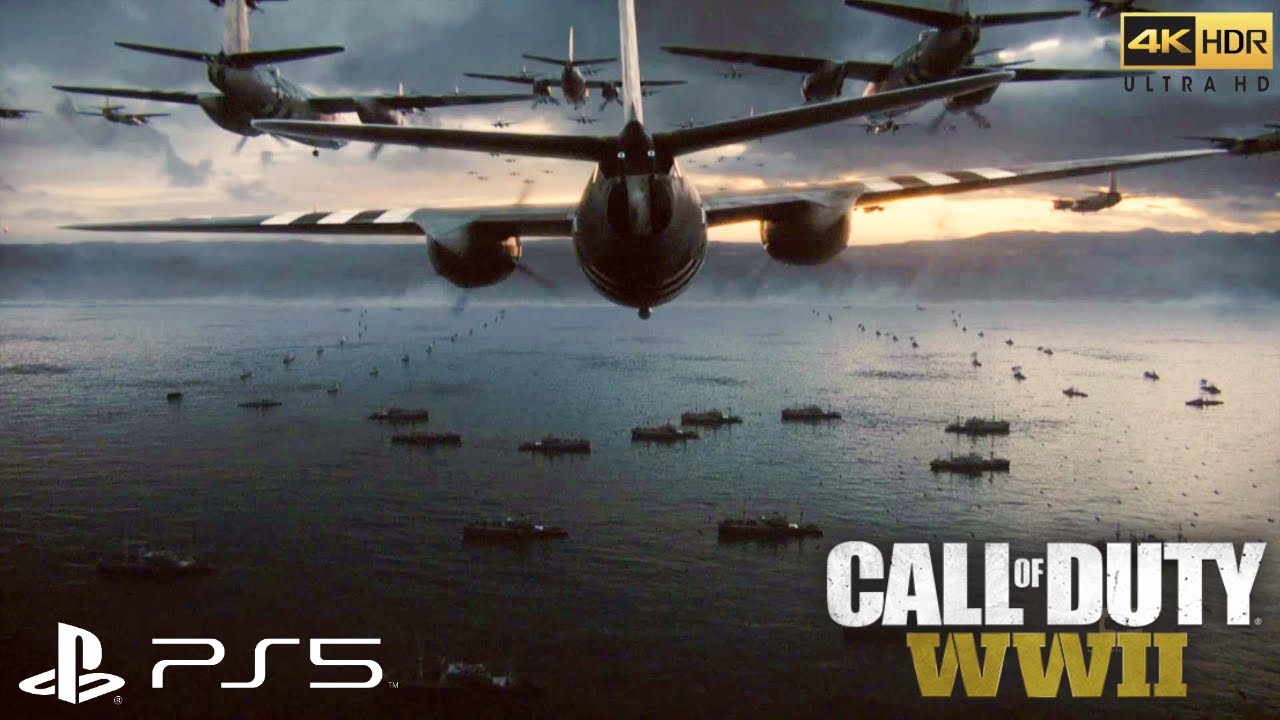 CALL OF DUTY World war 2 PS5 Gameplay - Campaign Walkthrough D-DAY [ No ...