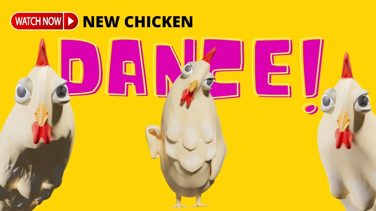 Chicken Song 🐓 Chicken Dance #dance #danceanimation #animaldance # ...