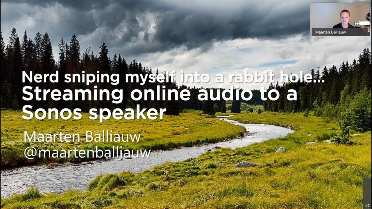 Nerd sniping myself into a rabbit hole. Streaming online audio to a ...