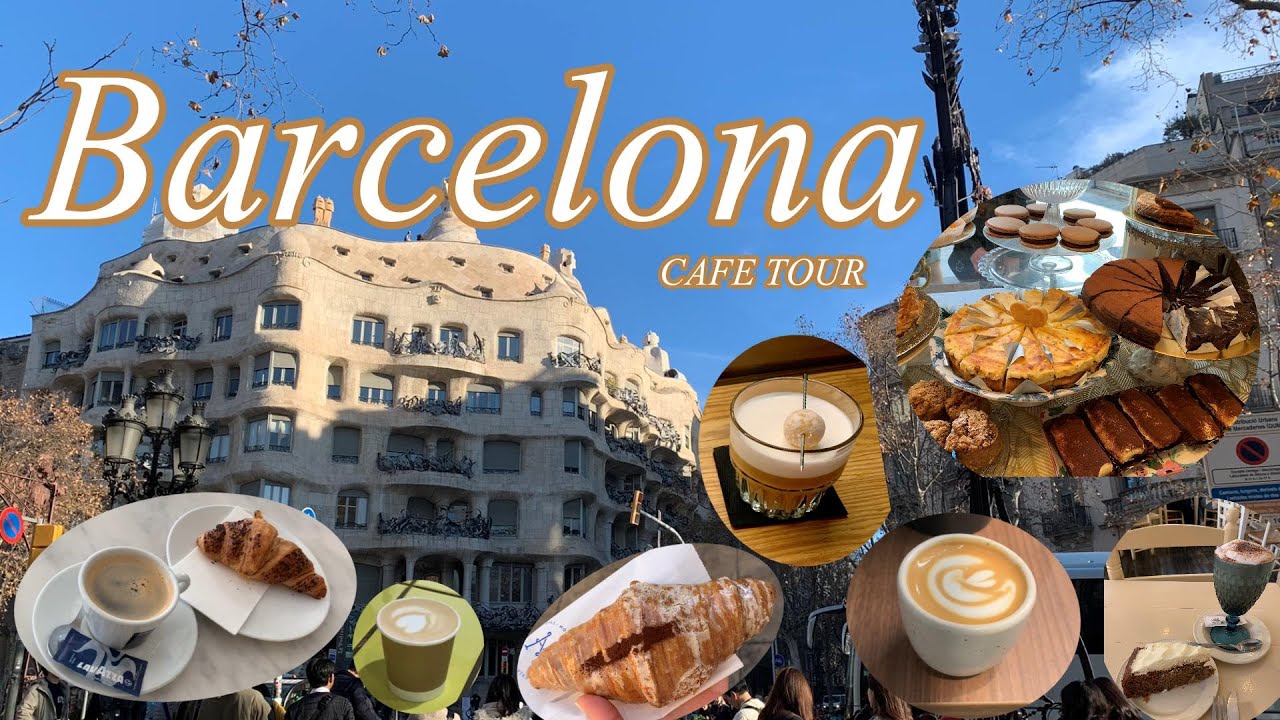 스페인 여행🇪🇸| 바르셀로나 카페 투어(Barcelona Cafe Tour) - YouTube