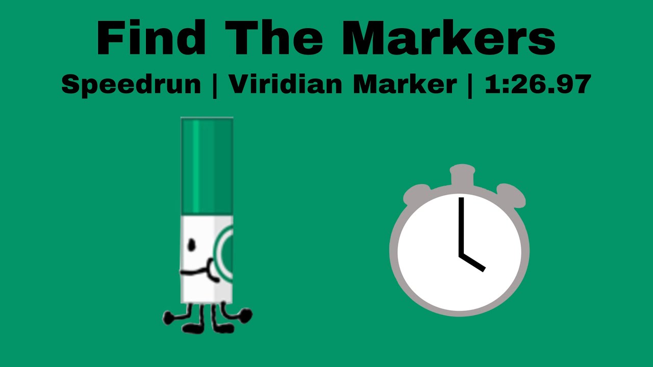Viridian Marker Mobile Speedrun | 1:26.97 | Find The Markers - YouTube