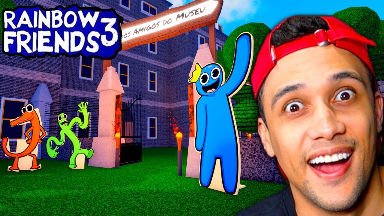 O RAINBOW FRIENDS CHAPTER 3 ATUALIZOU!!! - YouTube