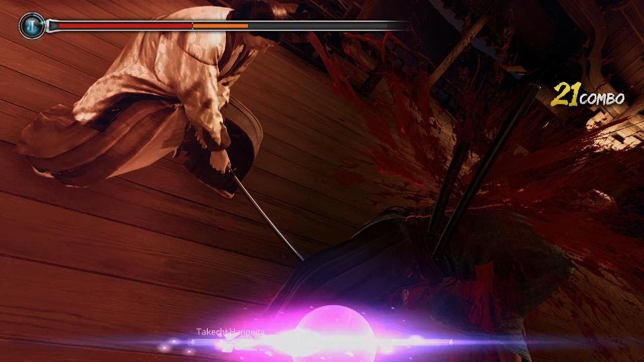 Like a Dragon: Ishin! Takechi 2 Combogalo - YouTube