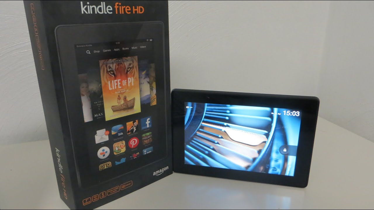 Amazon kindle fire HD 7 Zoll Erfahrungsbericht / Unboxing - YouTube