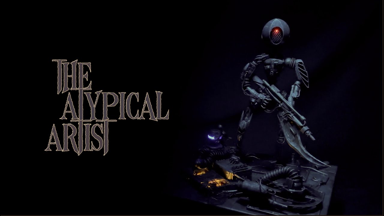 "The Droid from The Void" - Scratch Build Kit Bash A Droid - YouTube