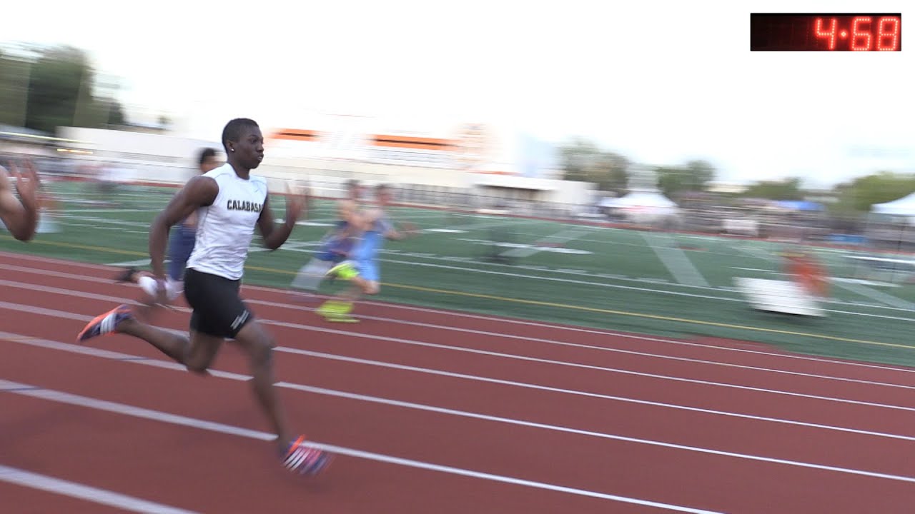 2015 Track - Tiger Invite - Rising Stars Boys' 100 (4 Heats) - YouTube
