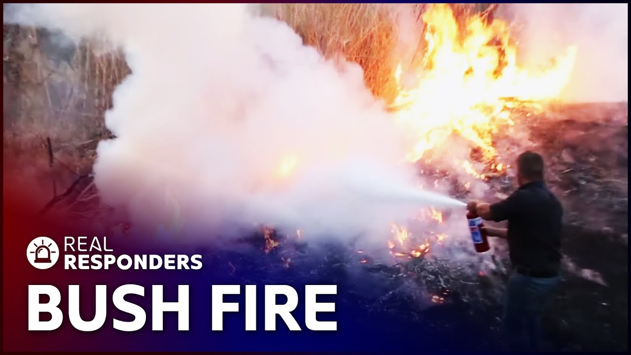 Bush Fire Threatens To Get Out Of Control | Night Guard | Real ...