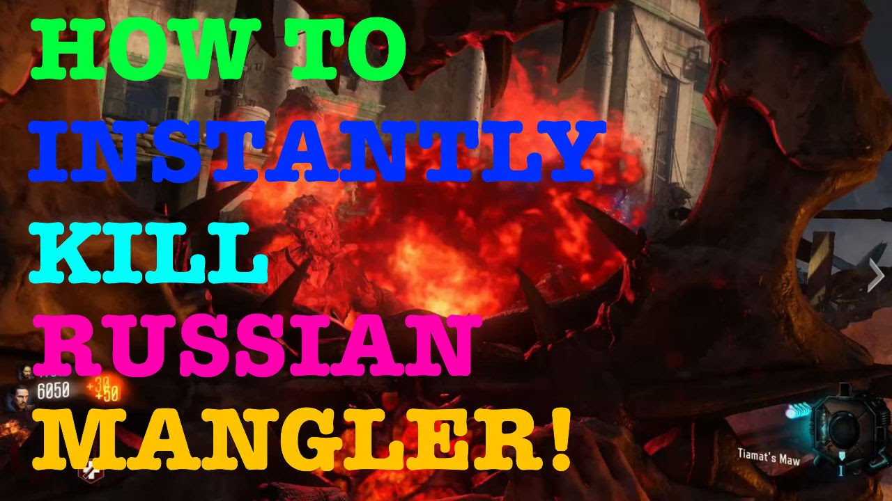 HOW TO INSTANTLY KILL THE RUSSIAN MANGLER! - YouTube
