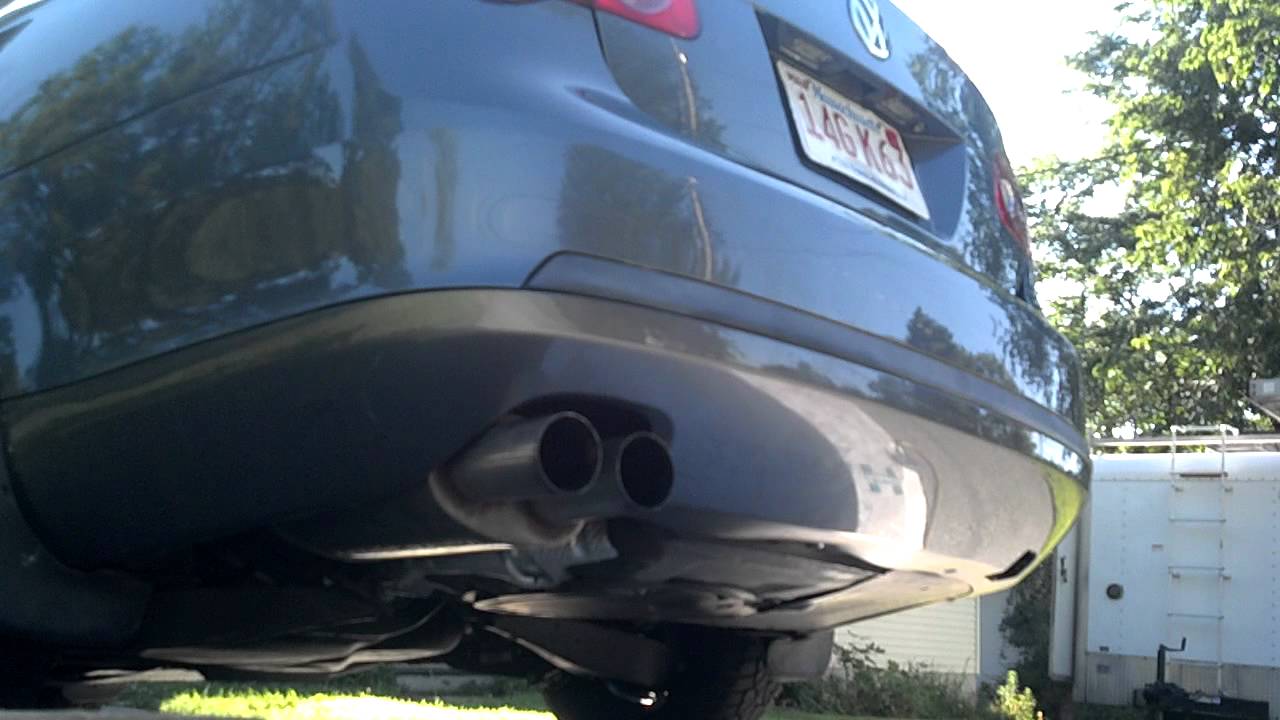 2006 VW Jetta 2.5L custom Magnaflow stage 2 tune - YouTube
