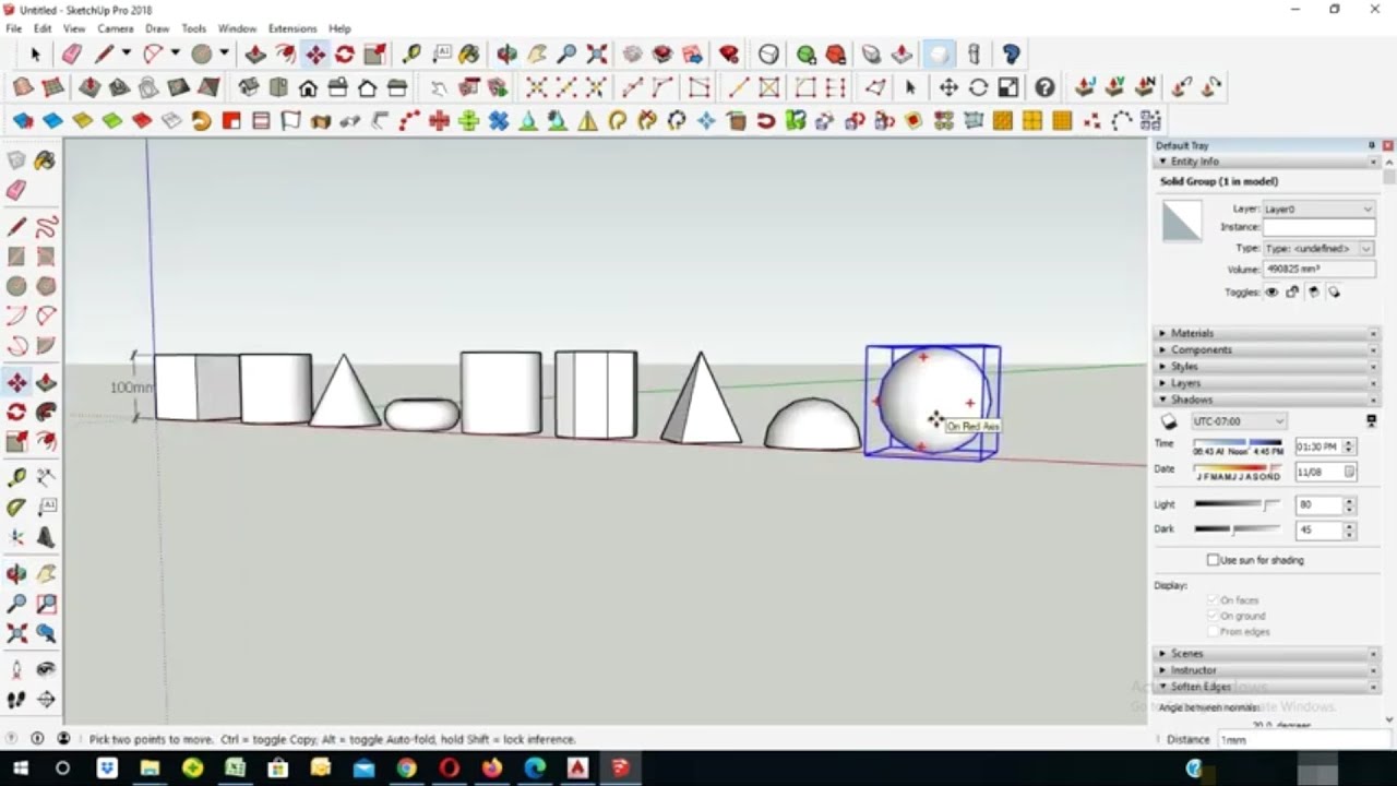 10 TYPES OF GEOMETRIC SHAPES IN SKETCHUP SHAPES TOOL YouTube 10 TYPES OF GEOMETRIC SHAPES IN SKETCHUP SHAPES TOOL YouTube