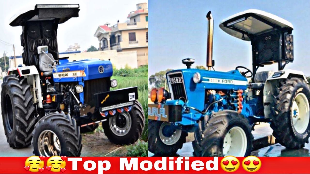 Top Modified tractors🔥🔥 !! Modified tractors !! Tractor Front big tyres ...