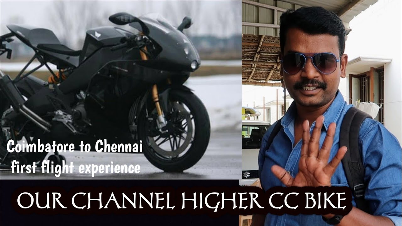 HIGHER CC BIKE FOR OUR CHANNEL | FIRST FLIGHT EXPERIENCE 😱 | COIMBATORE ...