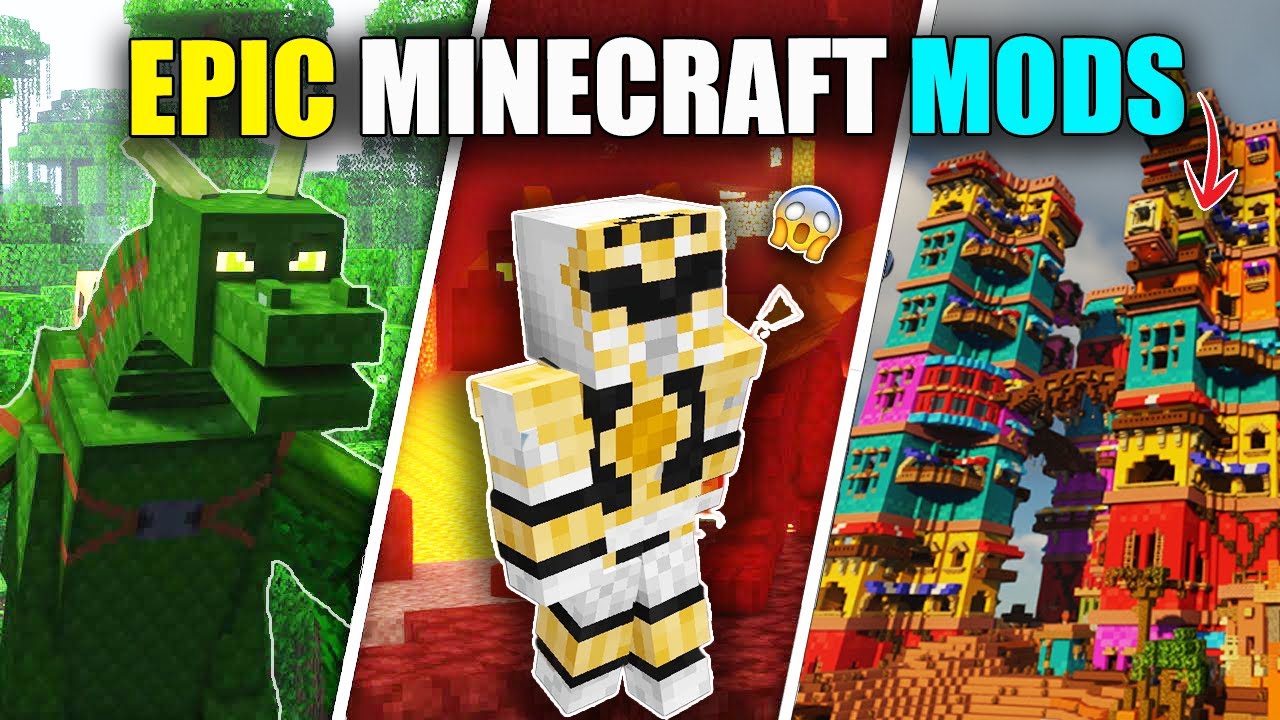 Minecraft Most Epic Mods🔥 | Minecraft Hindi - YouTube