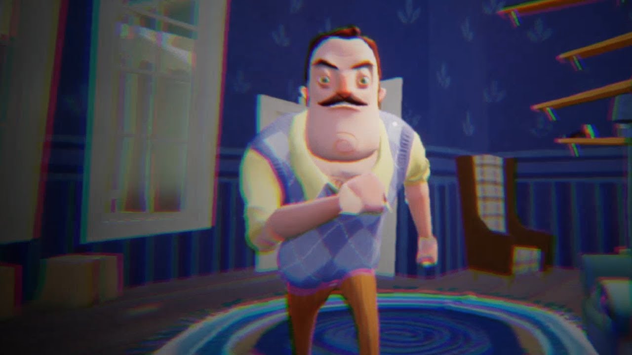 YOUNG NEIGHBOR WEARING OLD NEIGHBOR OUTFIT - Hello Neighbor ACT 2 - YouTube