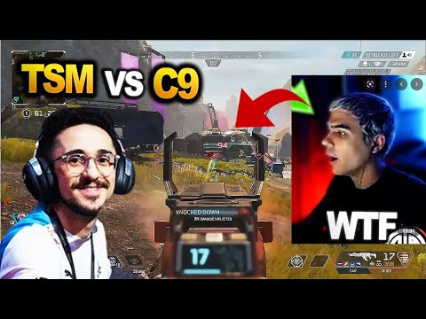 TSM Imperialhal team vs C9 Naughty team in algs tourney!! THEY DID NOT GIVE THE CEO A CHANCE ...