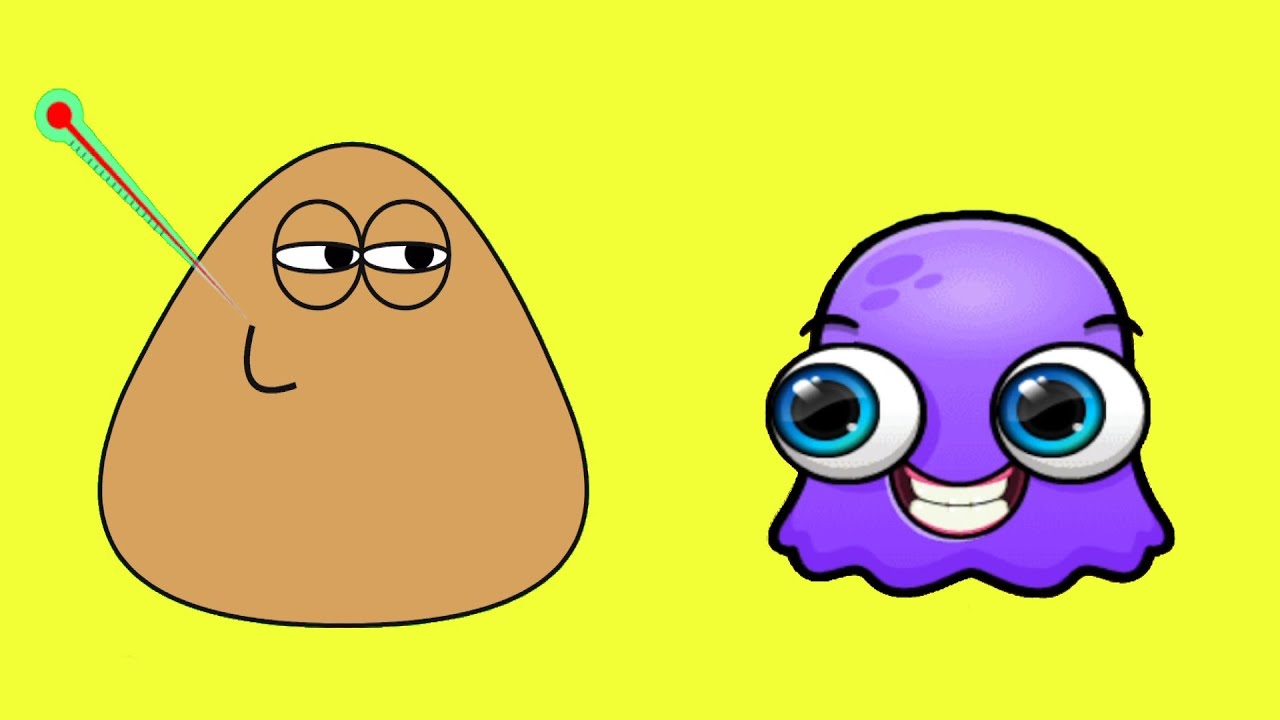 Pou vs Moy 7 - Pou game vs Moy 7 game. - YouTube