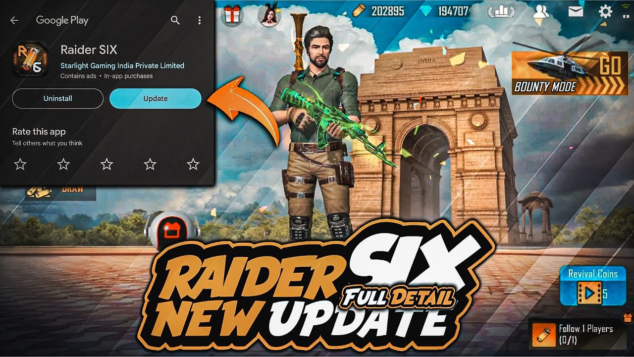 Raider Six New Update Full Detail - YouTube