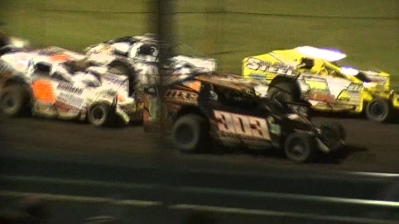 V8 Dirt Modifieds - Mr. Modified Rnd 1 - Lismore Speedway - 26.12.15 ...